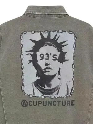 ACUPUNCTURE 1993 Graphic-print Zip-up Jacket