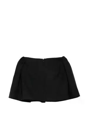 SHUSHU/TONG Gathered A-line Mini Skirt