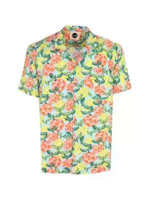 BOARDIES Citrus Disco Camp-collar Shirt