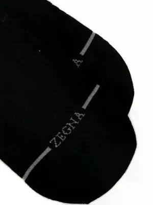 Zegna Soul Socks - Black