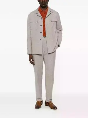 Tagliatore Chest-pocket Button-up Jacket
