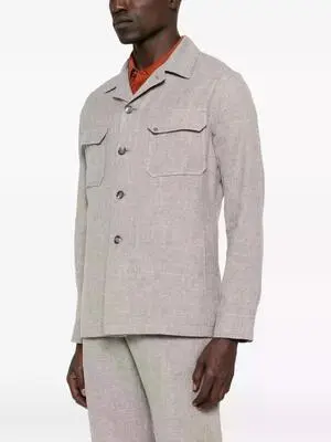 Tagliatore Chest-pocket Button-up Jacket