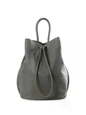 UMA WANG Large Drawstring Bucket Bag