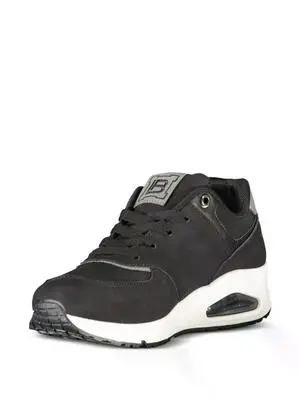 LAURA BIAGIOTTI Logo-patch Crystal-embellished Sneakers
