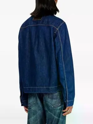 DIESEL® D-rohe Contrast-stitch Denim Jacket