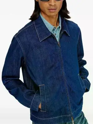 DIESEL® D-rohe Contrast-stitch Denim Jacket