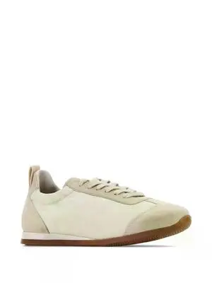 UMA WANG Panel Suede Sneakers - Neutrals