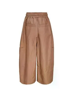 LEE MATHEWS Rene Drawstring-waist Trousers