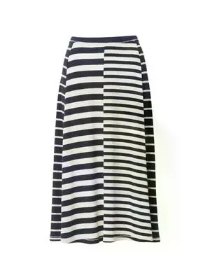 Rag & Bone Stripe-pattern Knitted Skirt