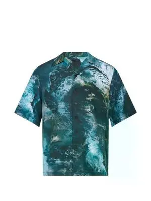 TAAKK Printed Silk Shirt