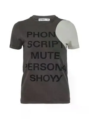 Open Yy Frill T-shirts For Women