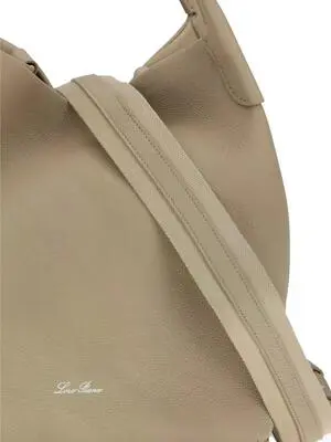 Loro Piana Large Bale Leather Tote Bag