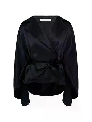 CLUB21 COLLECTION Amelie Silk-satin Jacket