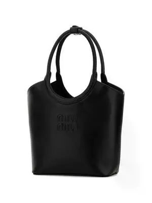 Miu Miu Ivy Leather Tote Bag