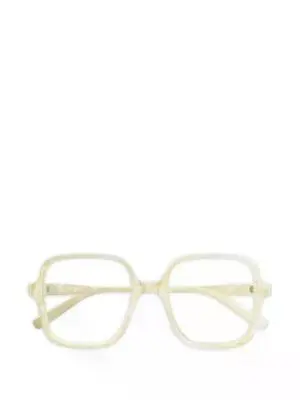 Valentino Garavani Square Frame Glasses - Neutrals
