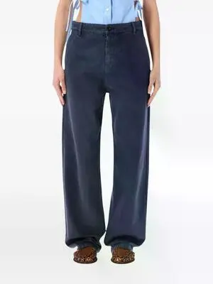 Miu Miu Button Detailed Pants For Women