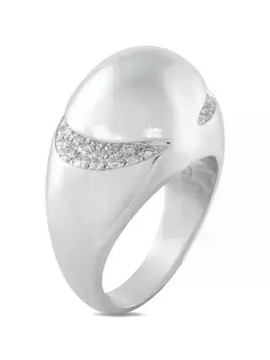 BVLGARI Dome Diamond Signet Ring