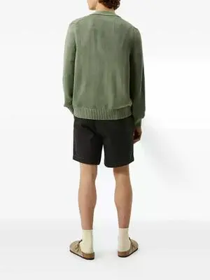 CORRIDOR Acid-wash Cotton Cardigan