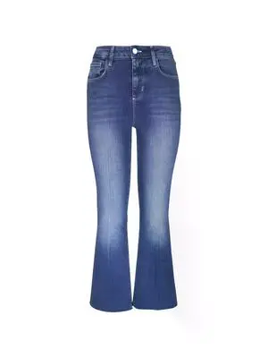 L'Agence Kendra Cropped Flare Jeans