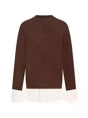 SIMONMILLER Poplin Combo Sweater
