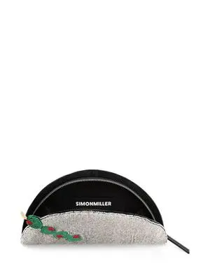 SIMONMILLER Lune Beaded Clutch