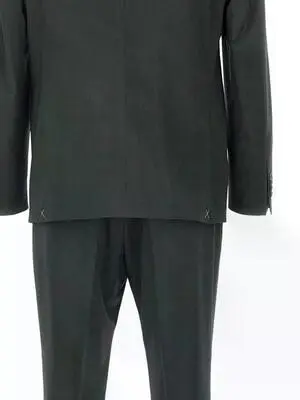 Corneliani Single-breasted Peak-lapel Suit - Green