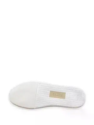 CALCE Interwoven Leather Sneakers