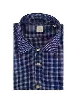 GMF965 Check-pattern Long-sleeve Shirt