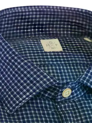 GMF965 Check-pattern Long-sleeve Shirt