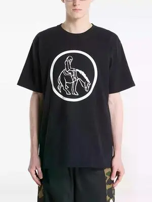 A BATHING APE Mil Patch T-shirt