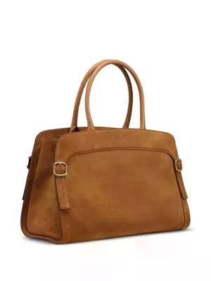 Santoni Suede Shoulder Bag