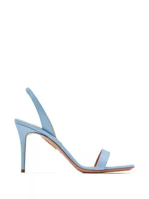 AQUAZZURA So Nude Slingback Sandals
