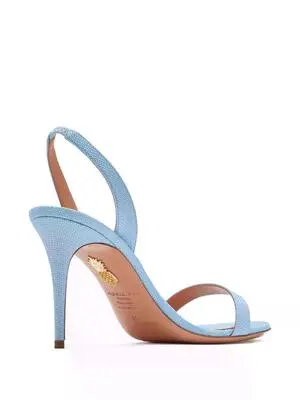 AQUAZZURA So Nude Slingback Sandals