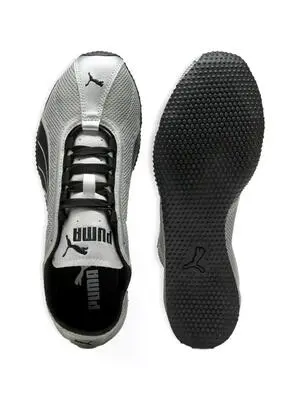 PUMA H-street Chrome Mesh Panelled Sneakers - Silver