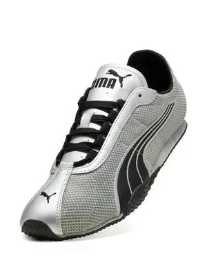 PUMA H-street Chrome Mesh Panelled Sneakers - Silver