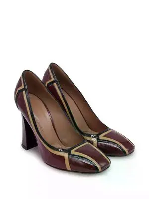 Marni Two-tone Leather Pumps