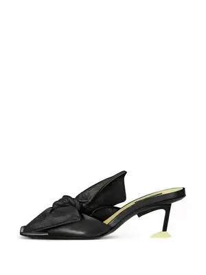 Givenchy Boudoir Knot-detail Square-toe Sandals