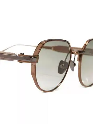 JOHN DALIA Anya Geometric Sunglasses