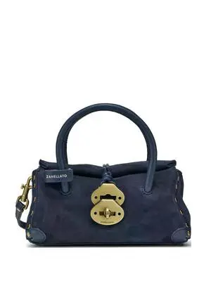ZANELLATO Baby Dotta® Stud-embellished Tote - Blue