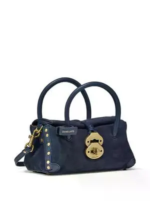 ZANELLATO Baby Dotta® Stud-embellished Tote - Blue