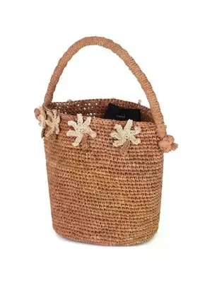 Alanui Palm-tree Appliqué Beach Bag