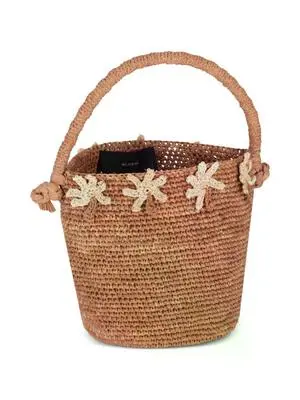 Alanui Palm-tree Appliqué Beach Bag