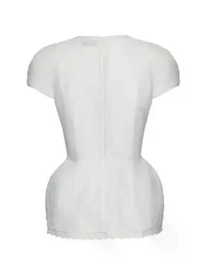 Magda Butrym Broderie-anglaise Top