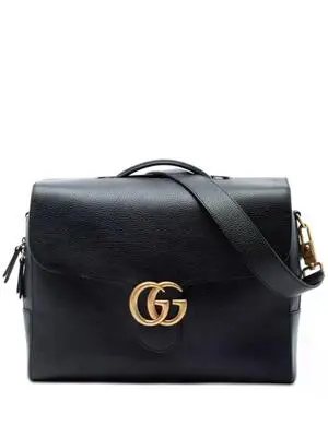 Gucci Gg Marmont Leather Briefcase