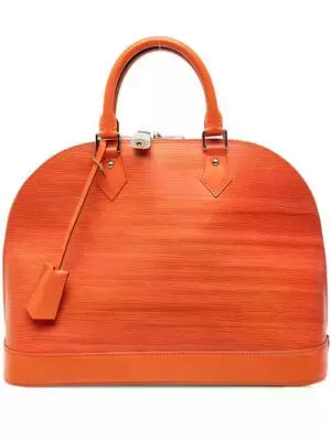 LOUIS VUITTON 2013 Epi Alma Mm Handbag - Orange