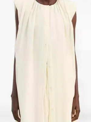 Loulou De Saison Button-fastening Midi Dress
