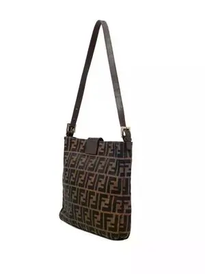 Fendi Zucca Canvas Shoulder Bag 2000-2010