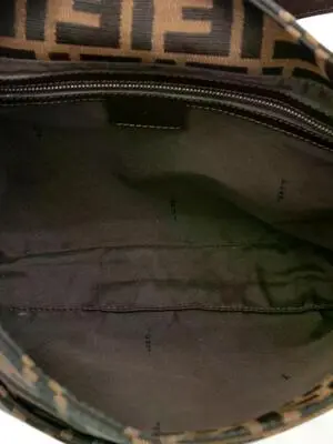 Fendi Zucca Canvas Shoulder Bag 2000-2010