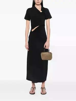 Fendi 2000-2010 Mini Zucchino Canvas Handbag - Neutrals