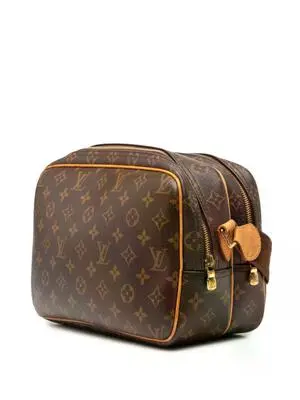 LOUIS VUITTON 2005 Monogram Reporter Pm Crossbody Bag - Brown